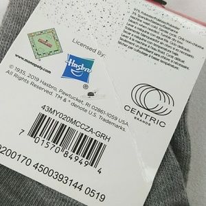 Hasbro | Underwear & Socks | Mr Monopoly Socks New Crew Gray Hasbro ...